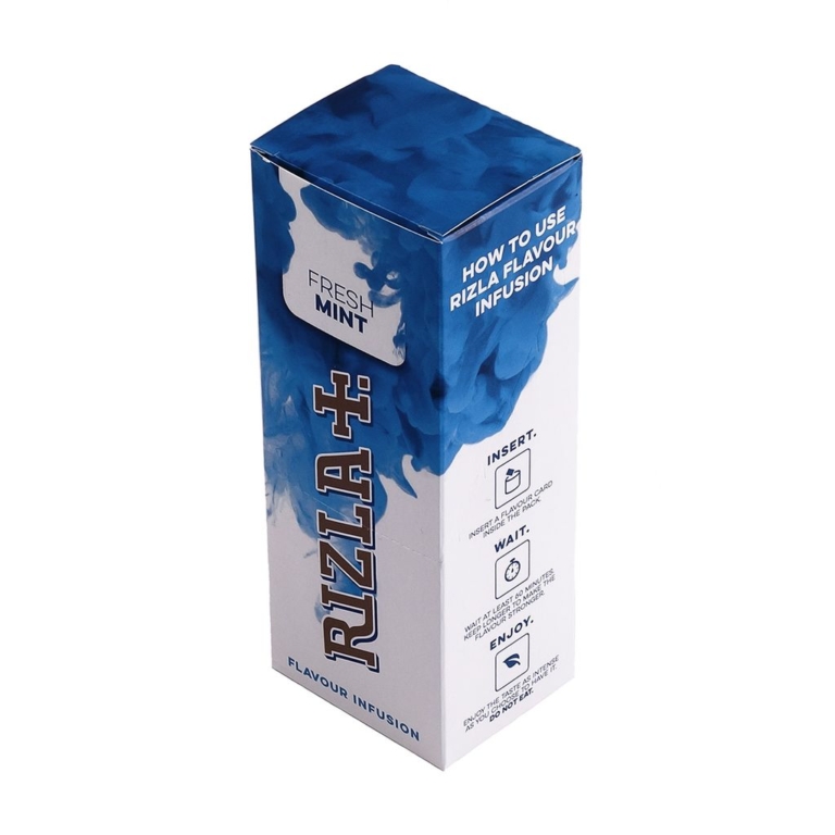 Grossiste Carte Fraicheur Rizla BLEU (Boite de 25) - Réservé aux Pros
